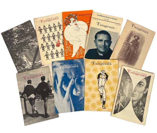 TANGENTS LGBTQ MAGAZINE / Early LGBTQ Archive of Tangents Magazine 1965 ...