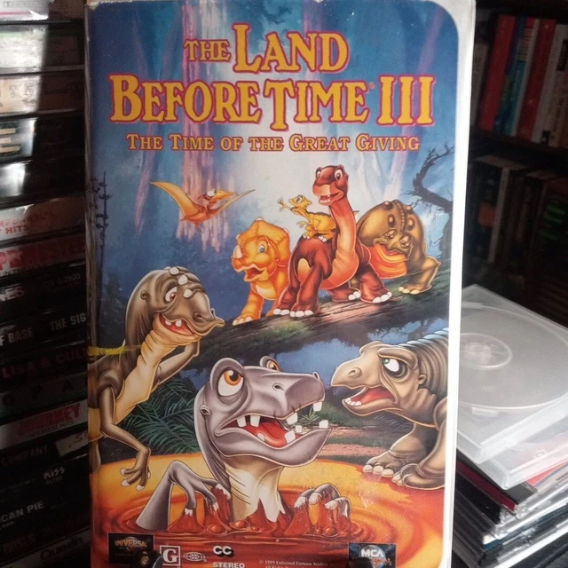 THE LAND BEFORE Time 3 III The Time of the Great Giving VHS clapetshell ...