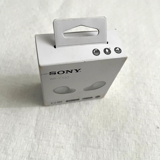SONY WF-C510 TRUE Wireless Earbuds Bluetooth IPX4 22h Multipoint White ...