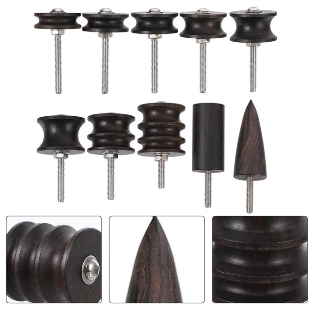 10 PCS BURNISHING Wheel Polishing Machine Attachment DIY Polished Tool ...