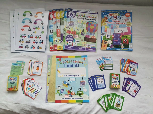 MEGA BUNDLE LEARN to read reading stickers explorer numberblocks ...