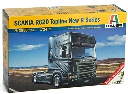 ITALERI, SCANIA R 620 Topline v8 New R Serie 4x2 maquette à monter et à ...