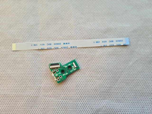 JDS/JDM-055 PS4 CONTROLLER Charger Port PCB & Ribbon Cable £4.35 ...