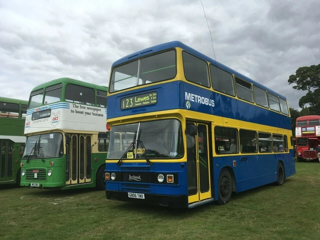 BUS PHOTO LONDON Leyland Olympian Photograph G806Tmx Picture Metrobus ...