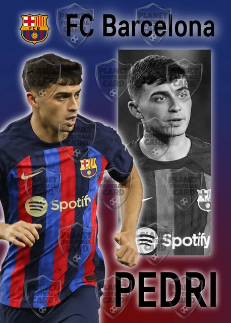 PEDRI, FC BARCELONA, Black Mirror Series. 2022/2023 Custom Football ...