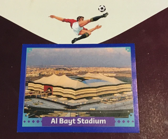 PANINI FIFA WORLD Cup Qatar 2022 BLUE Border Parallel Stickers #FWC1 ...