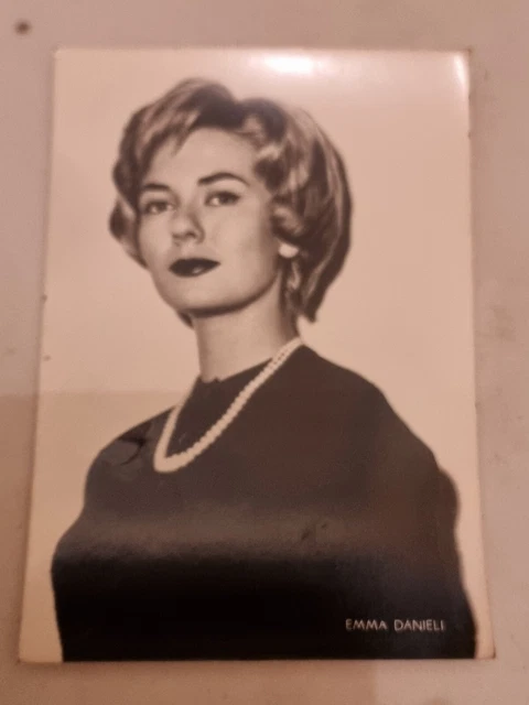 POSTCARD. ACTOR ACTRESS. Emma Danieli. 1960s. Vintage EUR 4,88 ...