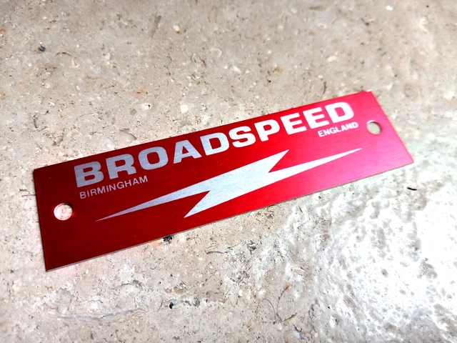 CLASSIC MINI COOPER S Works Mk1 Broadspeed Metal Rocker Cover Badge ...