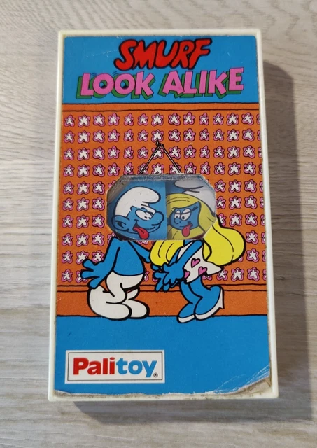 TOMY SMURF LOOK ALIKE (Palitoy) Pocketeers Vintage Pocket Game 1975 £45 ...