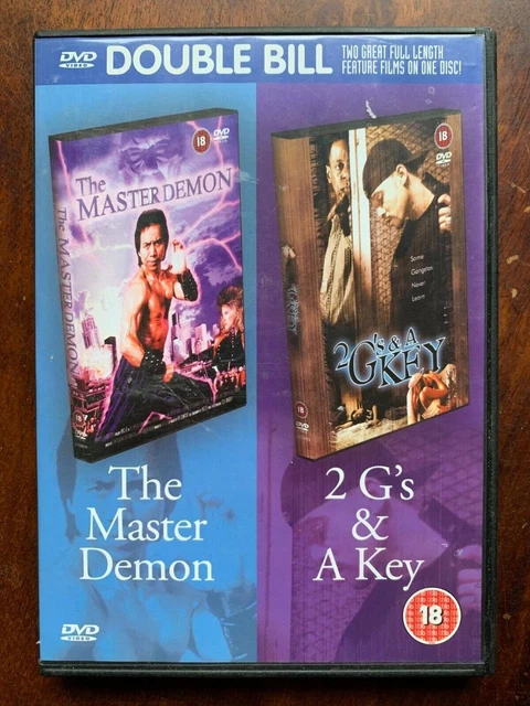 MASTER DEMON / 2 Gs and a Key Rowan Atkinson DVD Top-quality Free UK ...