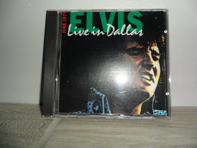 RARE CD ELVIS Presley Concert A Dallas Du 6 Juin 1975 En Tres Bon Etat ...