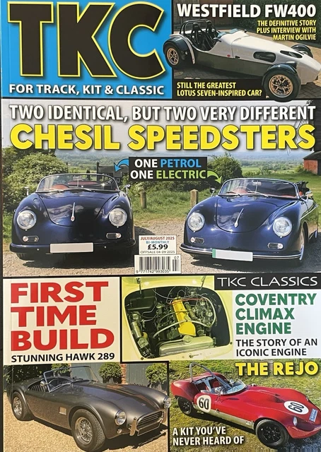 TOTAL KIT CAR Magazine Issue July - August 2025 £10.99 - PicClick UK