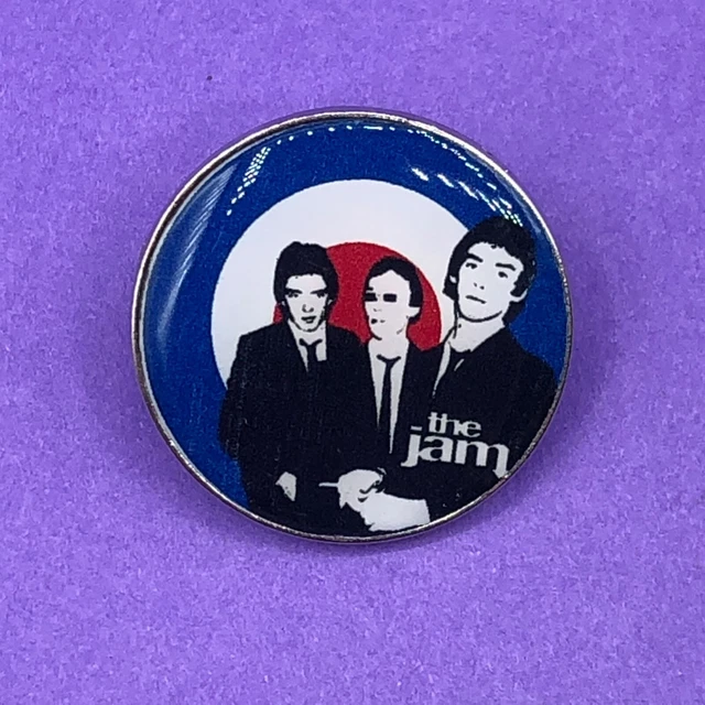 THE JAM PIN Badge Roundel Design Metal Pin EUR 7,77 - PicClick IT