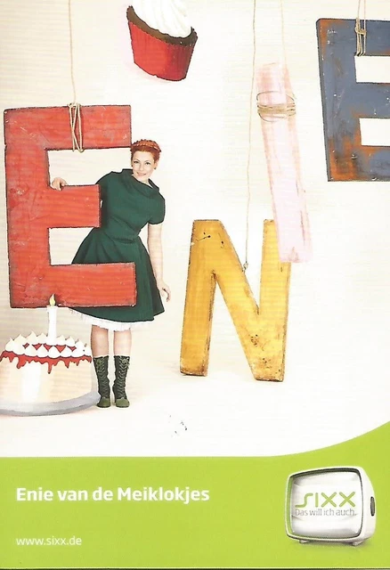 ENIE VAN DE Meiklokjes Moderatorin blanco zum selber sammeln EUR 1,00 ...