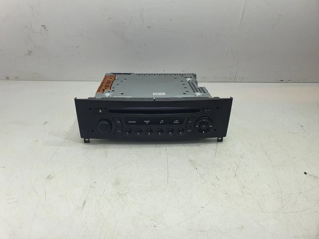 Peugeot Rcz Radio Cd Player Head Unit 96750284xn 40 00 Picclick Uk