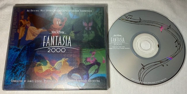 WALT DISNEY PICTURES Presents Fantasia 2000 CD Limited Edition Very ...
