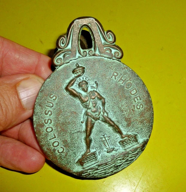 PINCE A LETTRES En Bronze Colosse De Rhodes Grece ! EUR 20,00 - PicClick FR