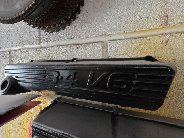 FORD ESSEX 3.4 Courier V6 Pair Of Alloy Rocker Covers TVR Capri Granada ...