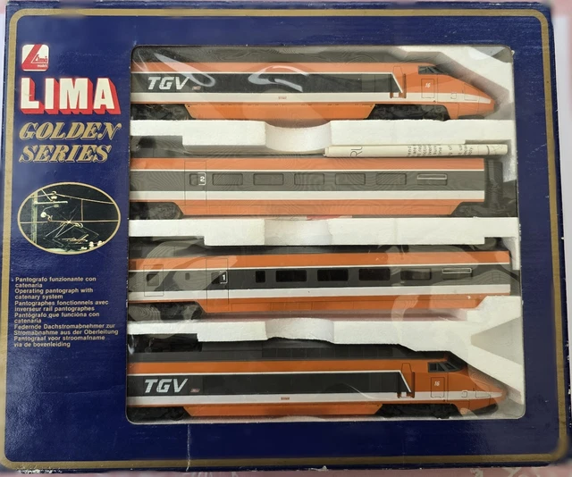 LIMA TGV SNCF - Orange Livery - HO Scale Golden Series £47.48 - PicClick UK