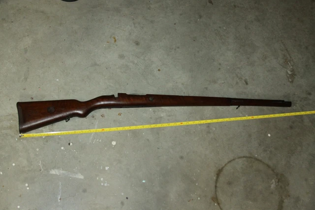 SPANISH MAUSER MODEL 1893 7x57mm Spanish Civil War Rifle Stock Flaming ...
