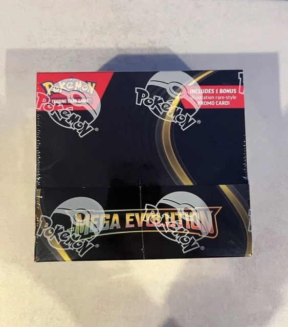 MEGA EVOLUTIONS ENHANCED Booster Box - Pokemon Center - 36 Packs. In ...