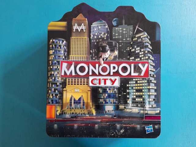 JEU DE SOCIÉTÉ Monopoly City edition speciale boite metal relief Hasbro ...