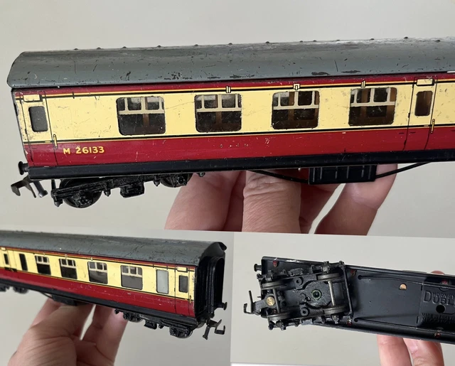 HORNBY DUBLO MODEL Coach Train Railway Meccano England Toy Please See ...