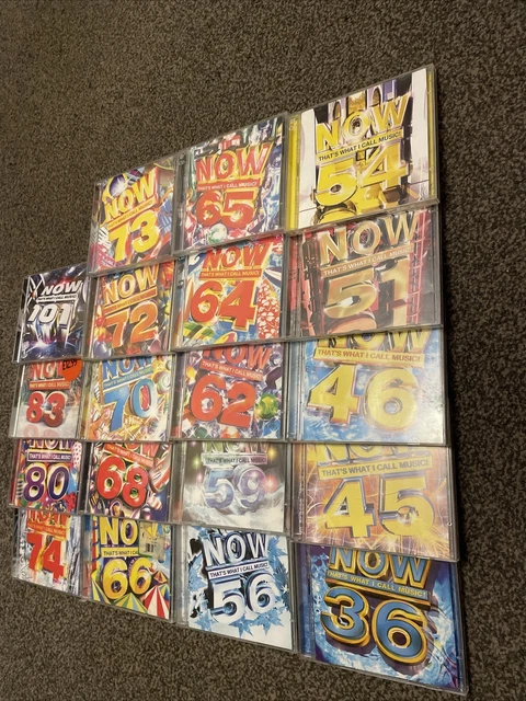 NOW THATS WHAT I Call Music CD Albums X 19 38 Cd Bundle. Used Express ...