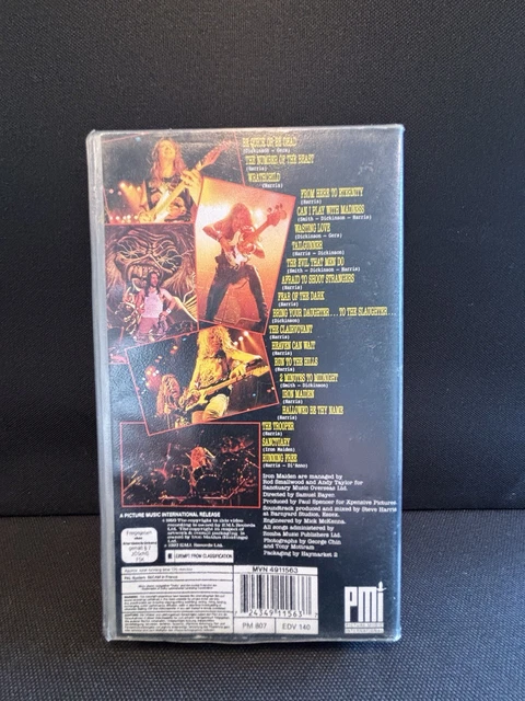 IRON MAIDEN - Donnington Live 1992 - Original Release VHS £7.42 ...