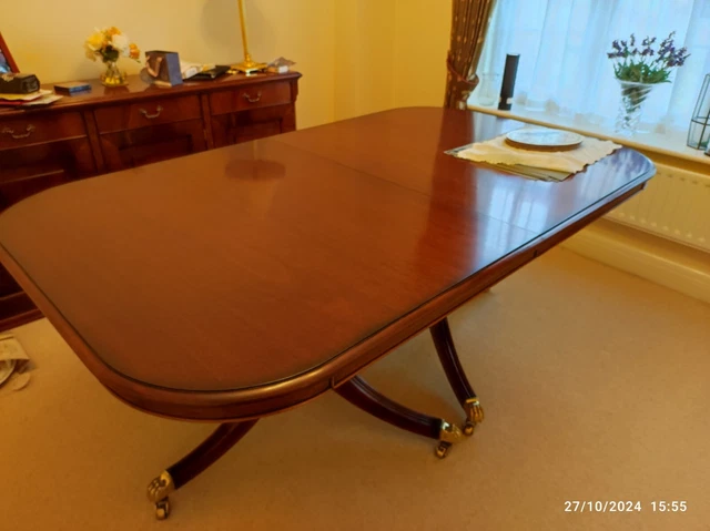 DINING TABLE AND 6 Chairs - Mahogany Collection By Charles Barr ...