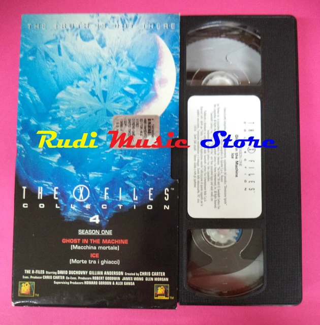 VHS FILM THE X FILES COLLECTION 4 season one 1999 DEAGOSTINI 1XF04 (F77 ...