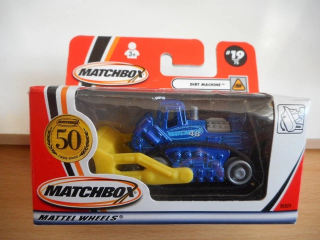 MATCHBOX DIRT MACHINE en bleu dans la boîte EUR 7,02 - PicClick FR