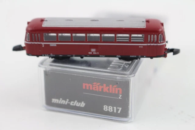8817 RAIL BUS Trailer Without Engine Märklin Mini-Club Gauge Z OVP ...