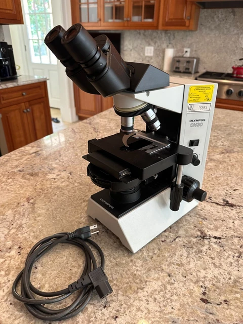 OLYMPUS MICROSCOPE - Model CH30RF100 - with X10/X20/X40 Objectives $529 ...