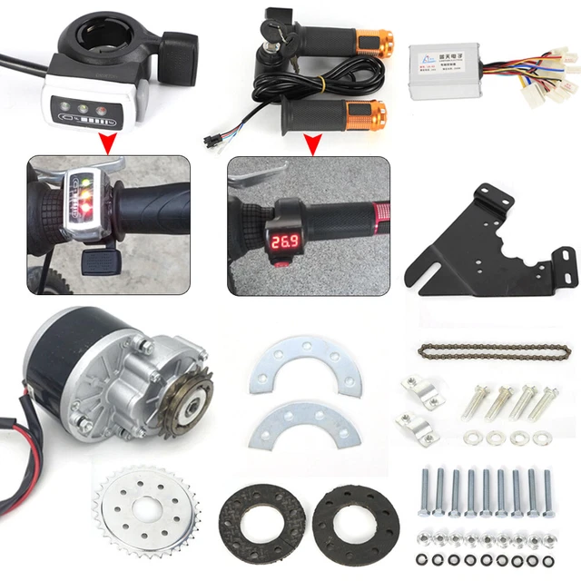 E-BIKE CONVERSION KIT 250 Watt 24V Elektrofahrrad Umbausatz Hinterrad Heckmotor EUR 95,00 ...