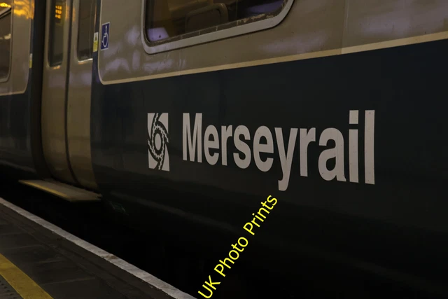PHOTO RAILWAY 6X4 Class 507 EMU 507001 BR Blue Livery Merseyrail logo c2023 £2.00 - PicClick UK