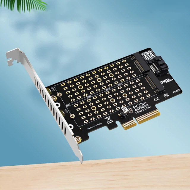 MINI DOCKING EXPANSION Card 32Gbps Expansion Card SATA Adapter for M.2 ...