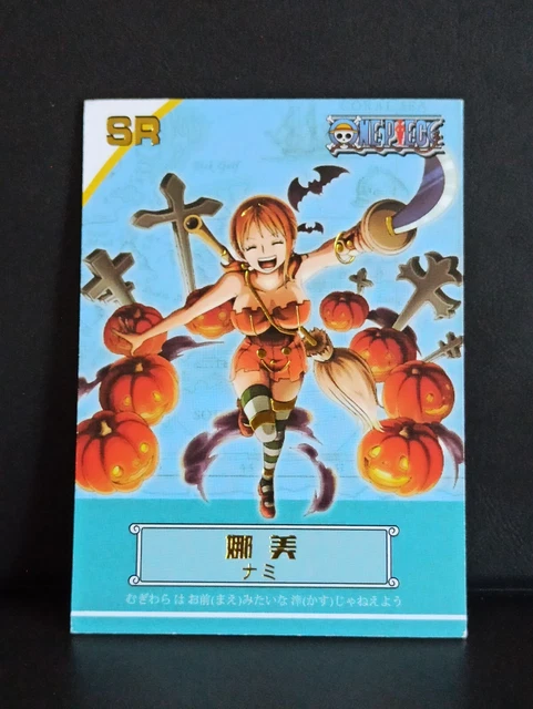 CARTE MANGA - Nami Halloween - One Piece - Goddess Story TCG R SR SRR ...