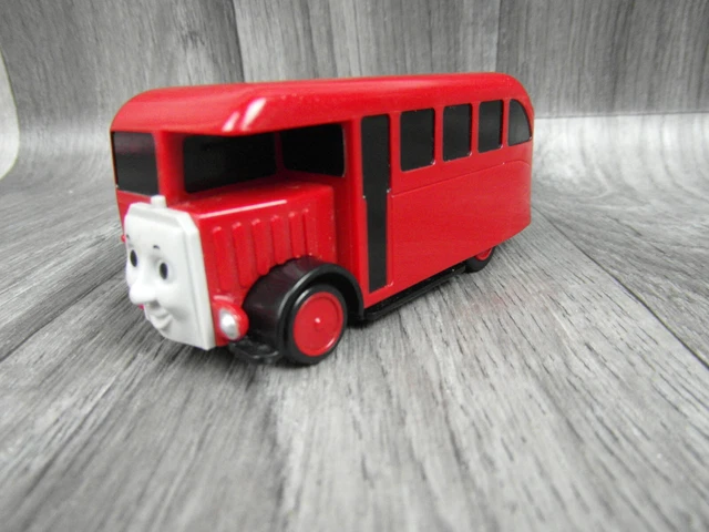 THOMAS THE TANK Engine Tomy Bertie Bus, Motorised Vintage Red 1995 ...