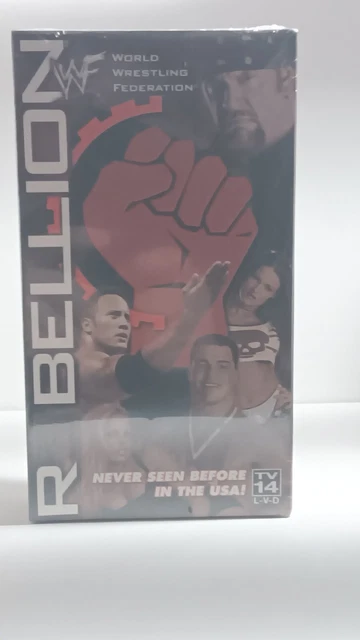 WWF REBELLION 2000 Wrestling WWE Kurt Angle Stone Cold Rock Undertaker ...