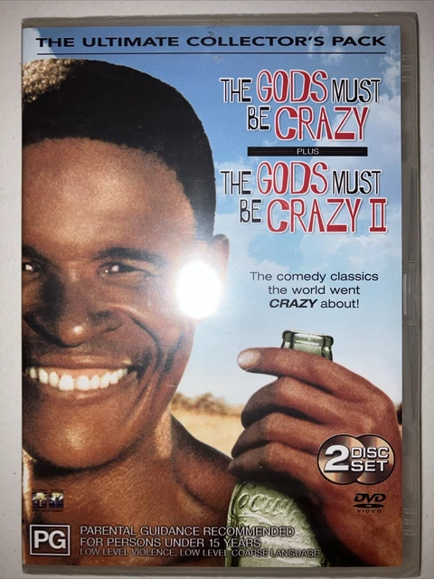 THE GODS MUST Be Crazy: Ultimate Collector's Pack (DVD, 1980) Region 4 ...