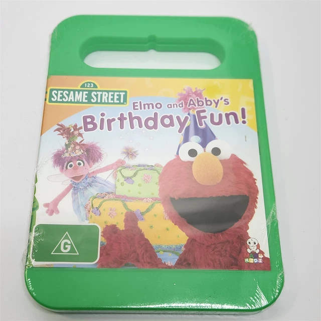 SESAME STREET ELMO and Abby's Birthday Fun! DVD 2009 Brand New & Sealed ...