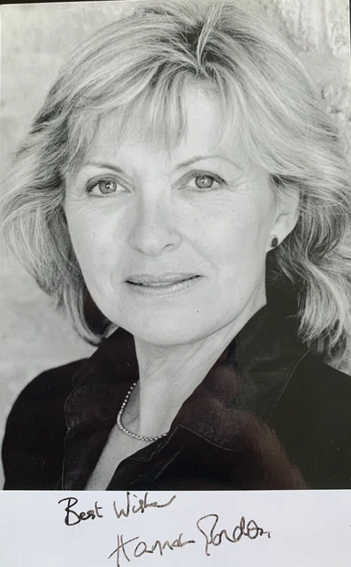 HANNAH GORDON ACTRESS & Tv Presenter (Watercolour Challenge) *Hand ...