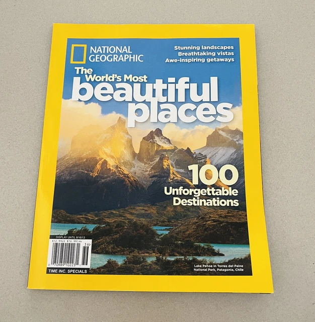 NATIONAL GEOGRAPHIC MAGAZINE World's Most Beautiful Places 100 ...