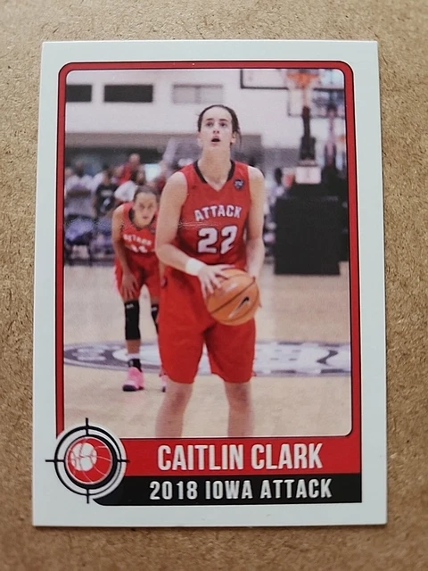2018 CAITLIN CLARK Future Stars Basket Rookie Card Champions Iowa ...