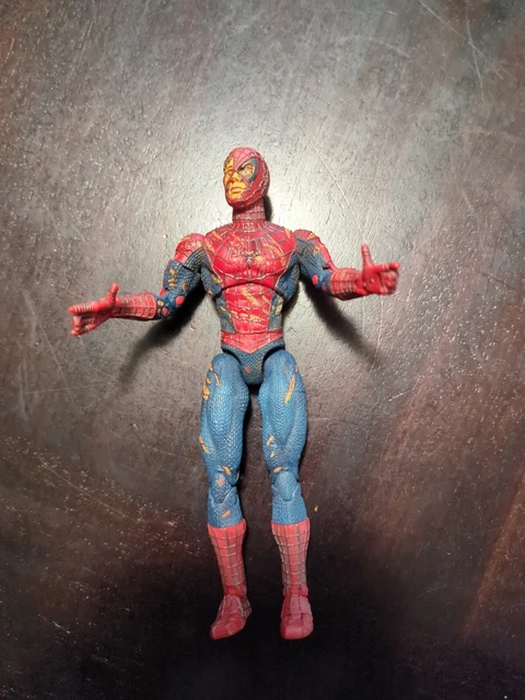 SPIDER-MAN MOVIE SUPER Poseable Battle Damaged Spider-man Marvel ...