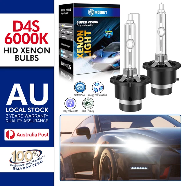 D4S D4C GLOBES Headlight Xenon Bulb HID 6000k For Toyota Lexus IS250 ...
