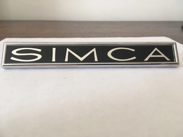 INSIGNE SIMCA LOGO EUR 13,40 - PicClick FR