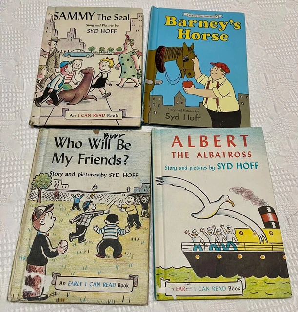 SYD HOFF I Can Read Vintage Book Lot 4 Who will Be My Friends,Barneys ...