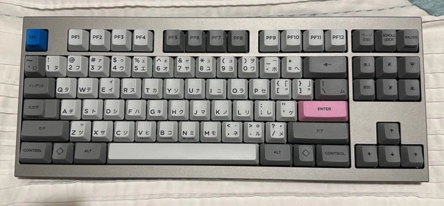 GEONWORKS F1-8X 722 Custom Mechanical Keyboard with SKCM Orange Alps ...